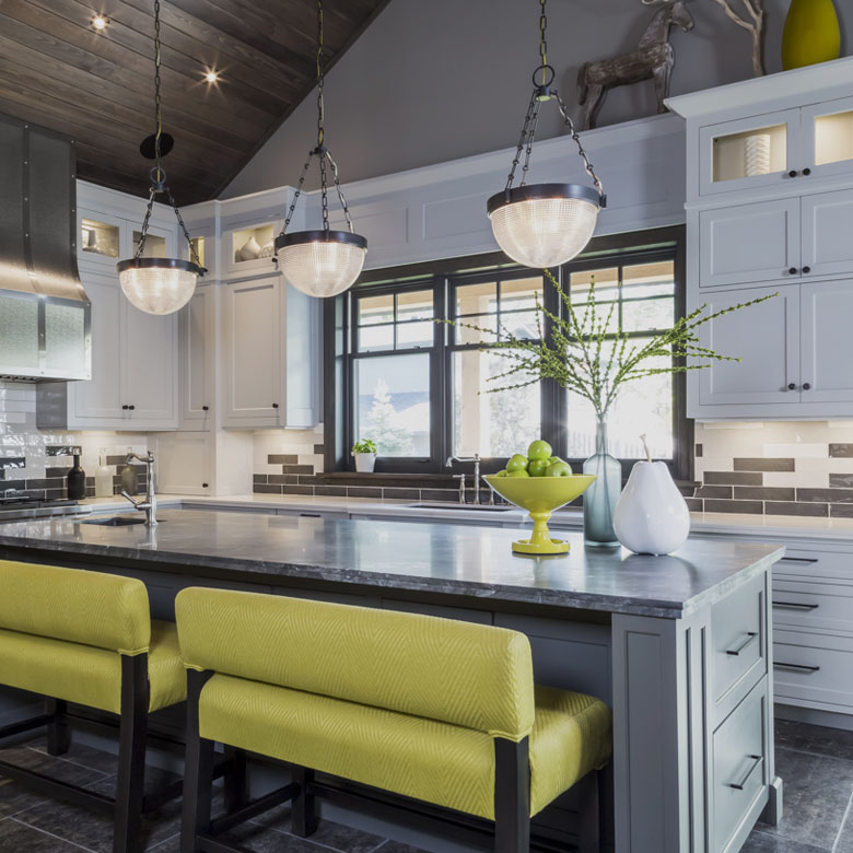 Mountain Chic Chalet - Alison Knapp Interior Design