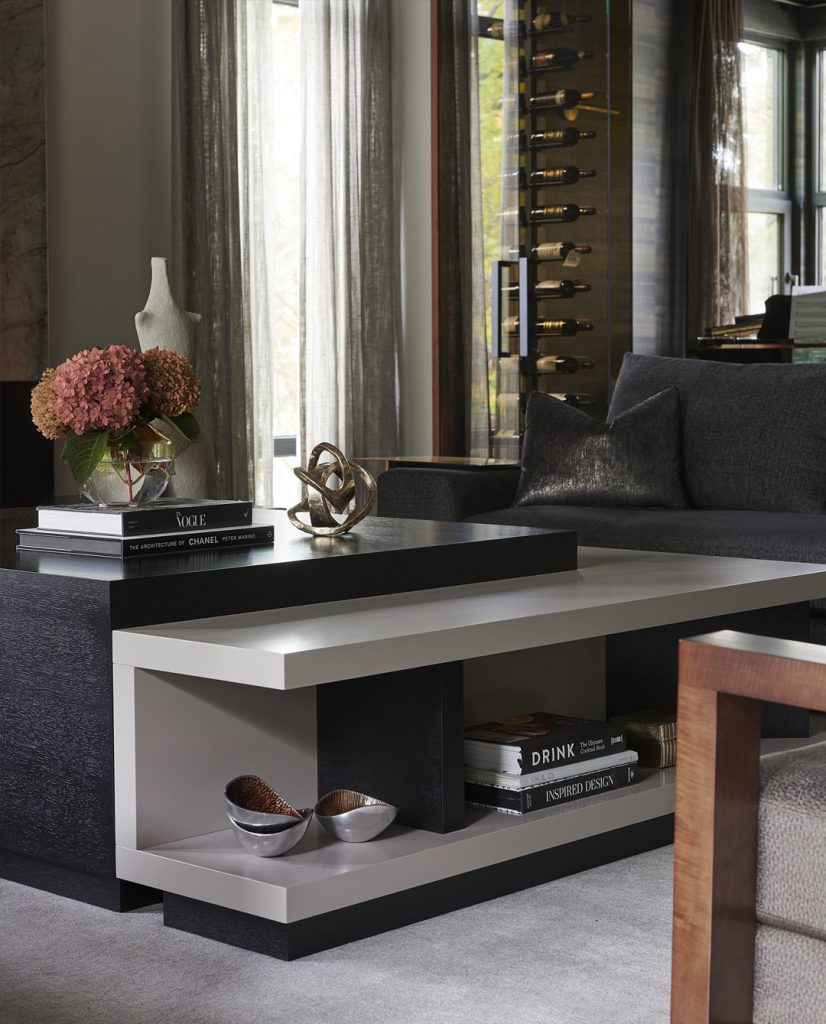 Sleek Lounge - Alison Knapp Interior Design